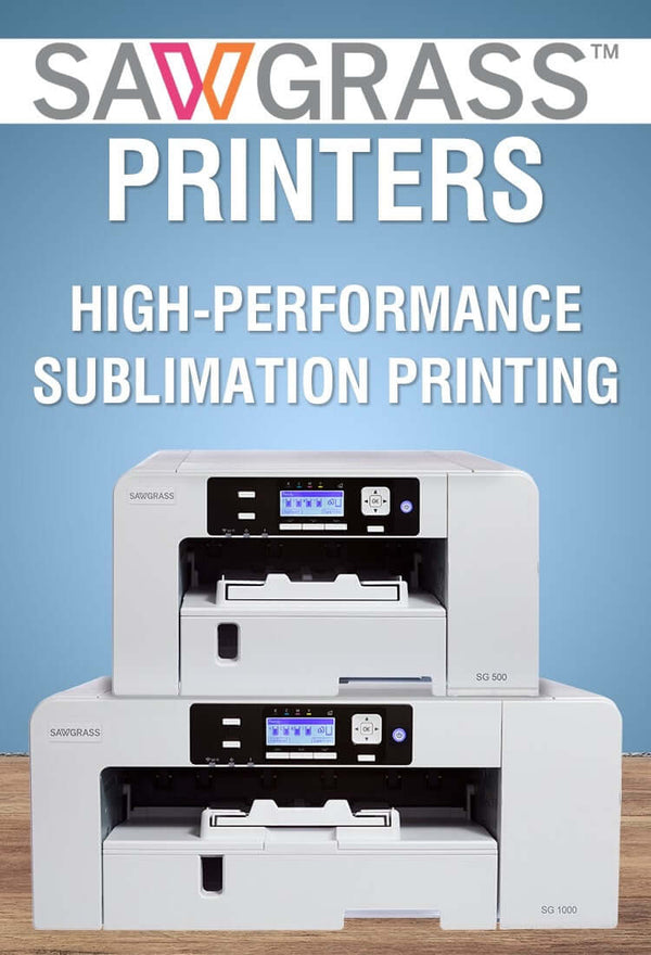 Sawgrass SG500 & SG1000 Printers - All-In-One Solution