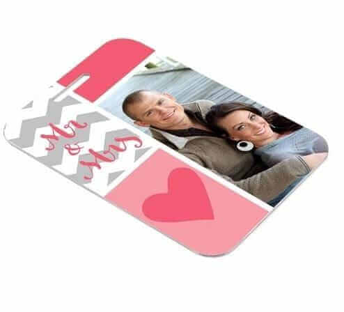 2 sided White Gloss Bag Tag- box of 50