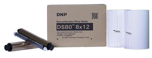 DNP DS80 8"x12" Media Kit (220 Prints)