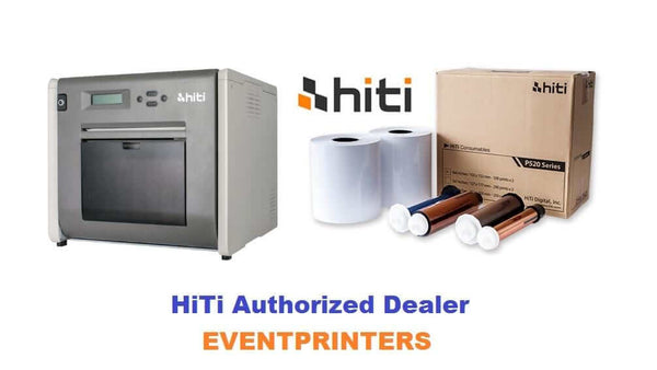 Hiti P525L Printer - BUNDLE with Box of 4x6 media and 3 Year Warranty